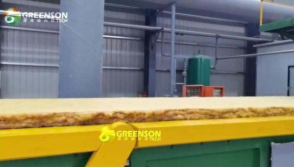 Quality Automatic Rock Wool Production Line Basalt Mineral Wool Insulation Production for sale