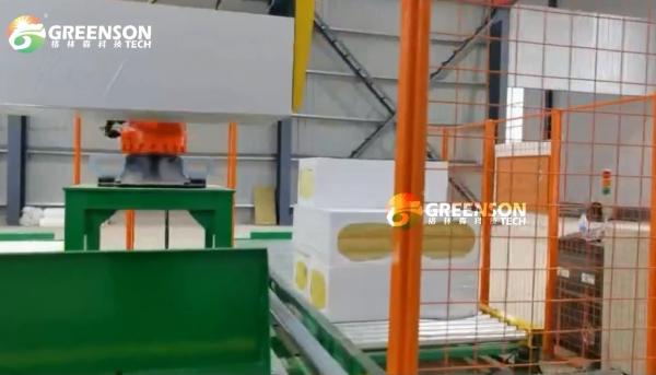 Quality Stone Wool Panel Production Line Basalt Wool Board Machine China for sale