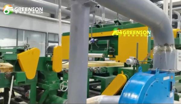 Quality Automatic Rock Wool Production Line Basalt Mineral Wool Insulation Production for sale