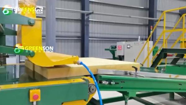 Quality Customizable Mineral Wool Board Production Line For Board Width 1200-2400mm And for sale