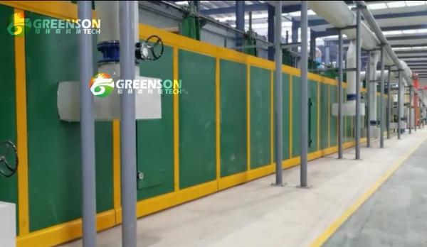 Quality 10-15 Meters Per Minute Speed Mineral Wool Board Production Line for sale