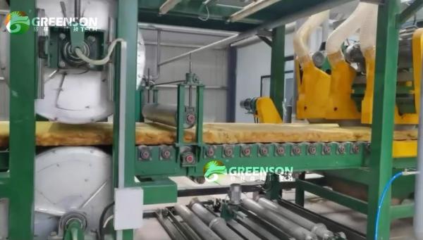 Quality 80-200kg/m3 Raw Material Density Rock Wool Production Line With Advanced PLC for sale