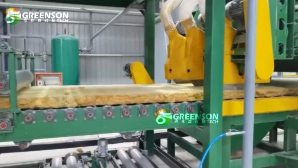 Quality 80-200kg/m3 Raw Material Density Rock Wool Production Line With Advanced PLC for sale