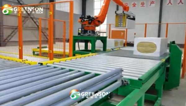Quality 10-15 Meters Per Minute Speed Mineral Wool Board Production Line for sale
