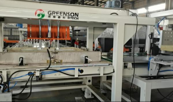 Quality 380V/50Hz Power Supply Rock Wool Production Line With Hot Air Circulation Drying Method for sale