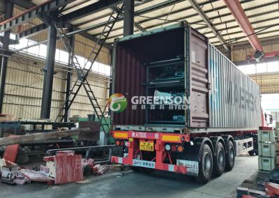 중국 PLC 제어 자동 석고 천장 타일 제조기 판매용