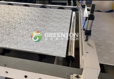 중국 완전 자동 깁스 천장 보드 제조 기계 깁스 천장 타일 기계 판매용