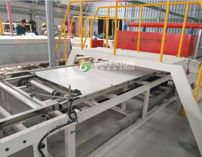 Китай Машина для изготовления гипсовых потолочных досок малой мощности Машина для ламинирования гипсовых досок продается