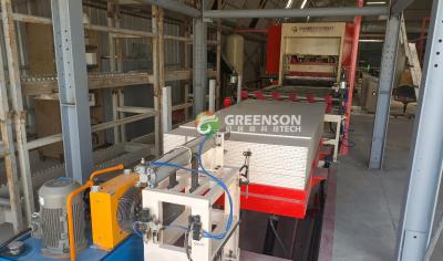 중국 PVC 필름 석고 보드 라미네이션 기계 라미네이트 석고 보드 제조 기계 판매용