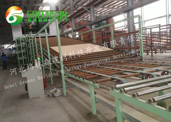 Quality Drywall Mineral Wool Board Production Line For Fire Partition Panel for sale