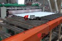 China Labour Saving Gypsum Board Feeding Machine / Push Type Board Loading Machine for sale
