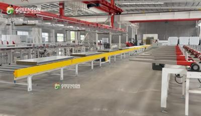 China Fully Automatic High Capacity 3-15m/min PU/PIR/EPS Sandwich Panel Production Line for Insulation Panels for sale