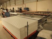 China Professional Gypsum Ceiling Tile Production Line With Automatic Board Unloading Machine for sale