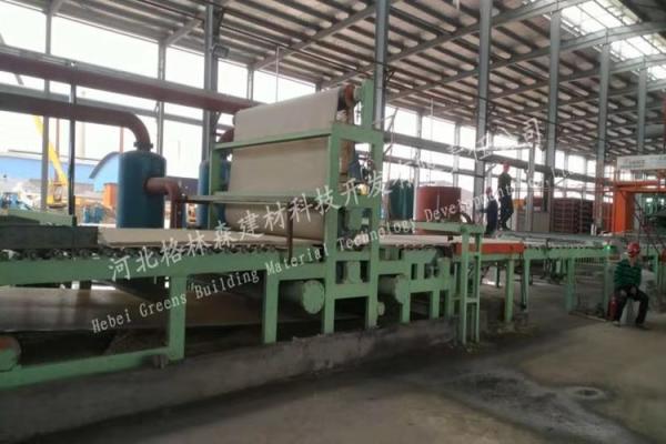 Quality High Capacity Mineral Fiber Board Production Line Building Materials Machinery for sale