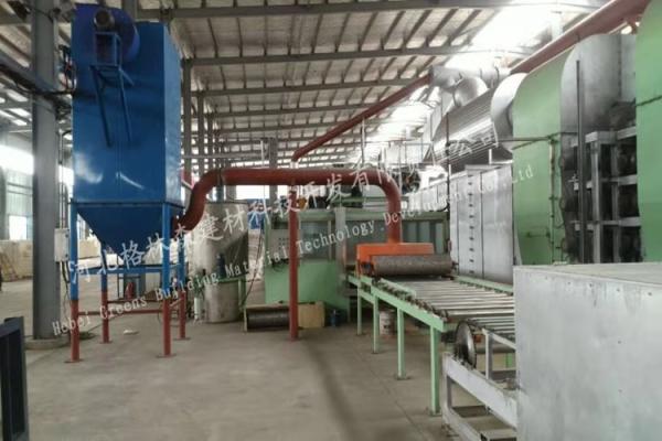 Quality High Capacity Mineral Fiber Board Production Line Building Materials Machinery for sale