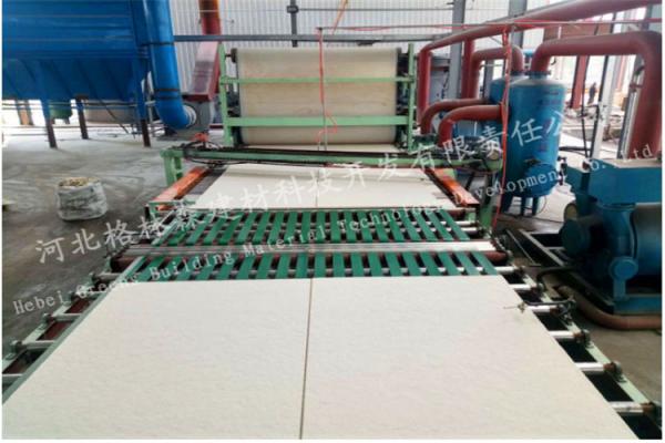 Quality High Strength Mineral Fiber Ceiling Board Production Line ISO CE Certification for sale
