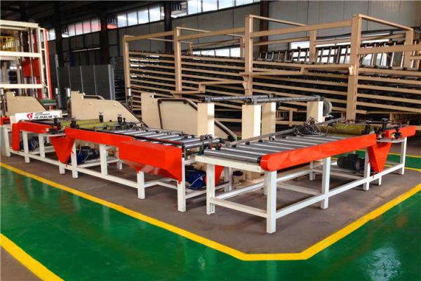 Quality PLC System Gypsum Board Ceiling Tiles PVC Flim Tape Edge Machine 380V for sale