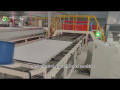 Sheetrock Lamination Machine With Automatic Loading Unloading Device