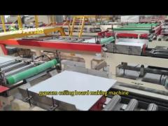 Autogipsraad het Verpakken Machine380v 23kw Macht Gemakkelijk schoon te maken en te handhaven