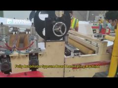 Machine de stratification de revêtement de revêtement de colle de résistance d'acide/alcali pour le panneau de gypse