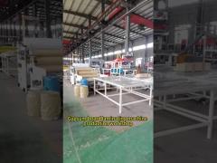 15 m/min Linea di produzione completamente automatica Fabbrica di macchine per la laminazione di cartoni di gesso