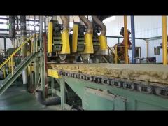 Automatic Rock Wool Panel Production Line with PLC Control
