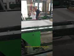 Машина для изготовления гипсовых потолочных досок малой мощности Машина для ламинирования гипсовых досок
