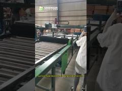 Линия производства ламинирования панелей с вакуумным прижимом
