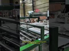 Máquina para laminar o vidro em PVC