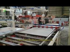 Double gypsum board laminating machine factory
