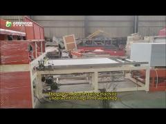 gypsum board cutting machine