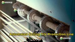 Full‑automatic Mineral Fiber Ceiling Tile Manufacturing Plant