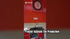 Automatic Gypsum Ceiling Tile Perforating Machine