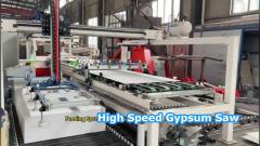 Feeding System for Gypsum Board Saw Machine
