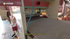 MgO board perforation machine