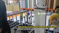 PUR hot melt film laminating machine