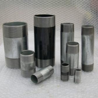 China Klempnerarbeitinstallations-Stahlrohrnippel zu verkaufen