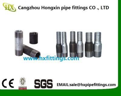 Double Thread carbon steel pipe nipple barrel nipple