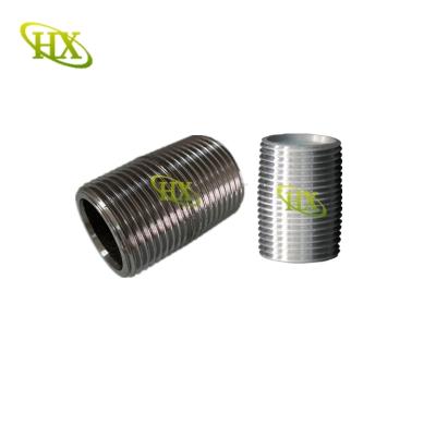 China 1/2-8 de aço galvanizado sem costura, mamilos fechados, à venda