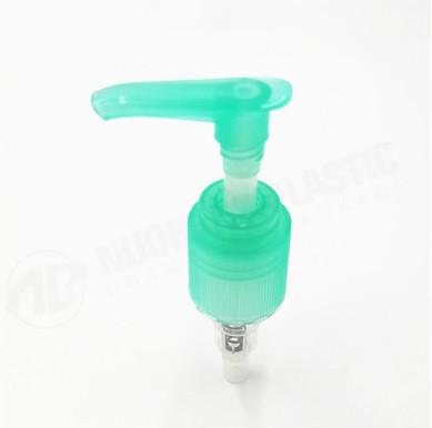 China Ribbed closure output 1.4ml lotion pump for body lotion for sale
