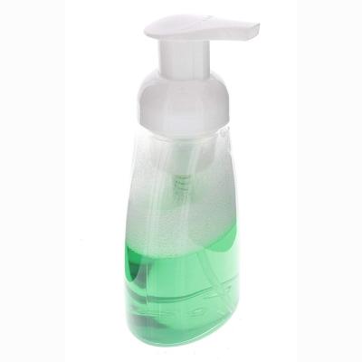 China 300ML Oval Clear Plastic Soap Dispenser Pump Bottles with White Plastic Tops zu verkaufen