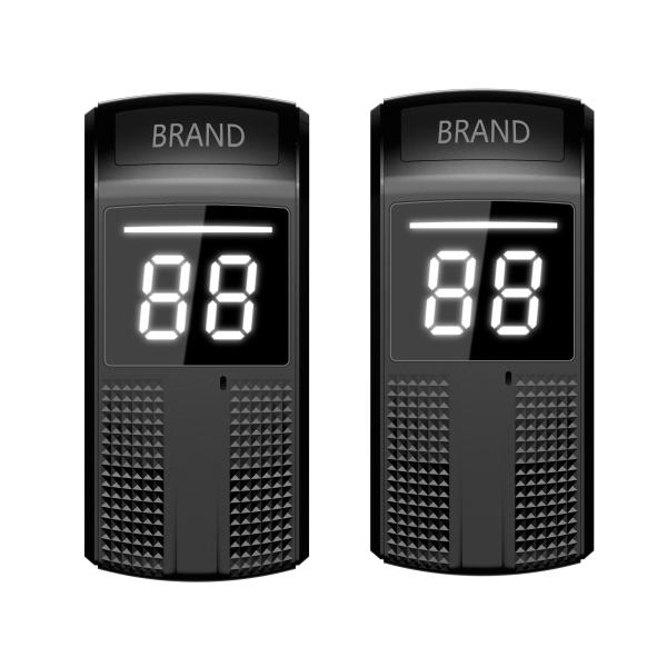 Quality Long Range Mini Walkie Talkie for Hotel and Restaurant ET800 Rechargeable Collar for sale