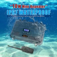 China CTCSS/DCS Encode and Decode Network Customizable 10W Full Duplex Walkie Talkie Repeater for sale