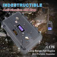 China CTCSS/DCS Encode and Decode Network Customizable 10W Full Duplex Walkie Talkie Repeater for sale