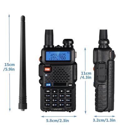 China Outdoor Hiking Equipment BF-UV 9R Two Way Radio with 5W Output Power and Strong Signal for sale