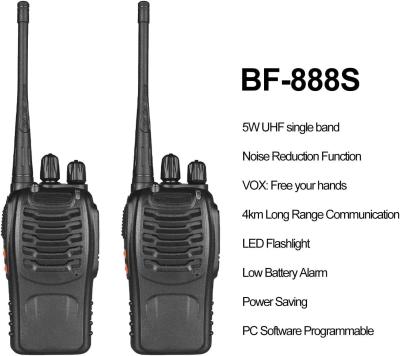 China UHF/VHF Dual-Band Wireless Intercom BF-888S for Communication and 99 Storage Channels for sale