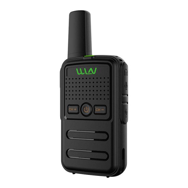 Quality 2w Uhf Mini Size Two Way Radio Walkie Talkie for 2022 WLN KD-C56B FCC Certificat for sale