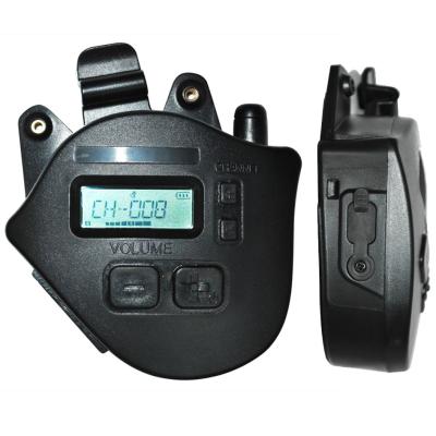 China 400-470 MHZ Speaker Channel Lamp Technology Black Walkie Talkie with 2-20km Talk Range for sale