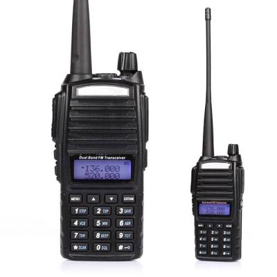 China 8W UV-82 Talkie BF Dual Band Walkie-talkie Black Handheld Radio for VHF Communication for sale