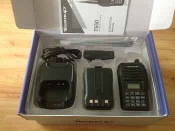 China Most powerful T550 VHF/UHF walkie talkie with 4W output power and 16 storage channels for sale
